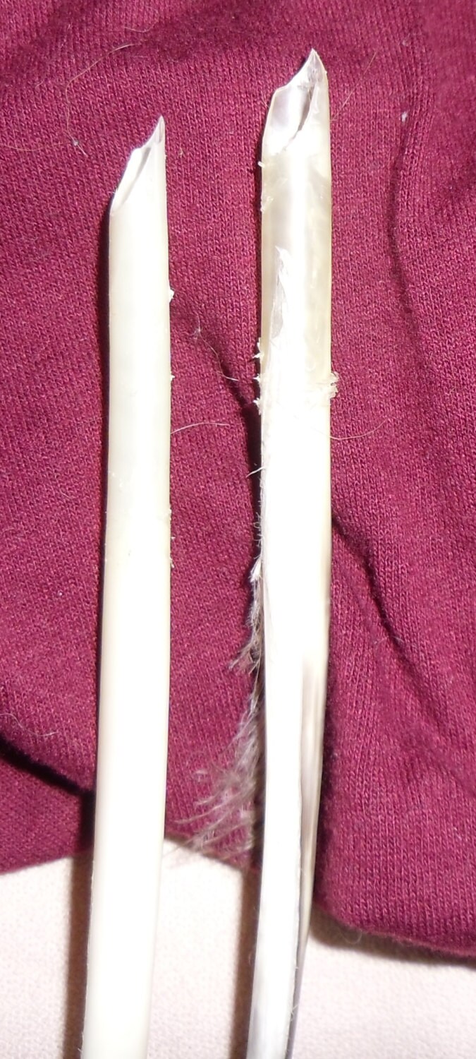 Handmade Pottery Inkwell With 2 Handcut Feather Quills Dip - Etsy