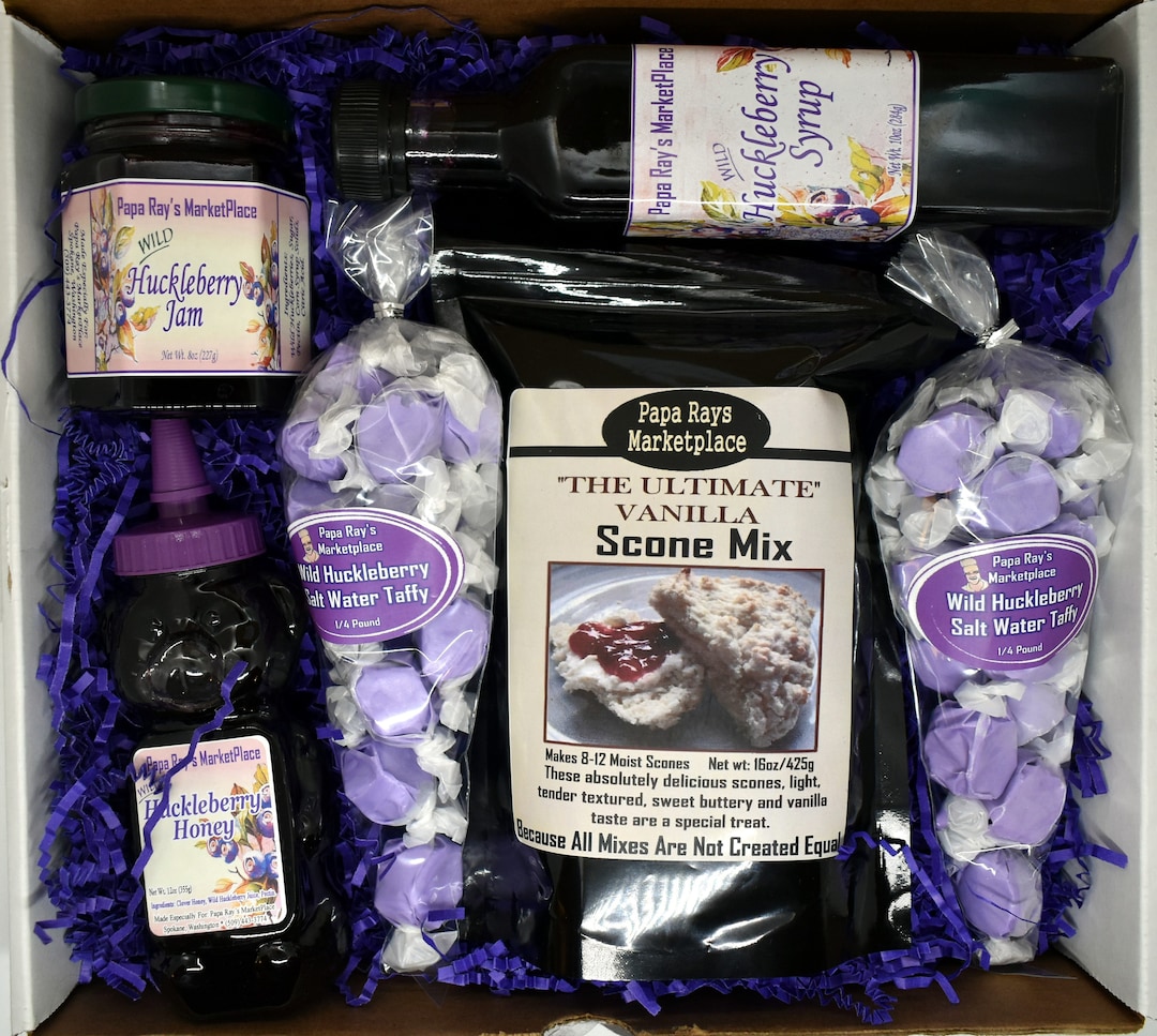 Huckleberry Lover's Gift Box - Etsy