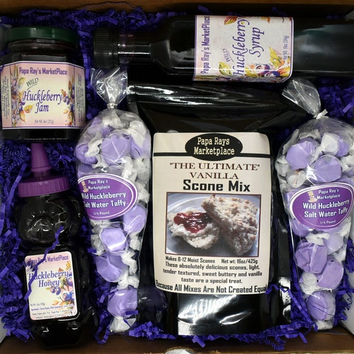 Huckleberry Lover's Gift Box | Etsy