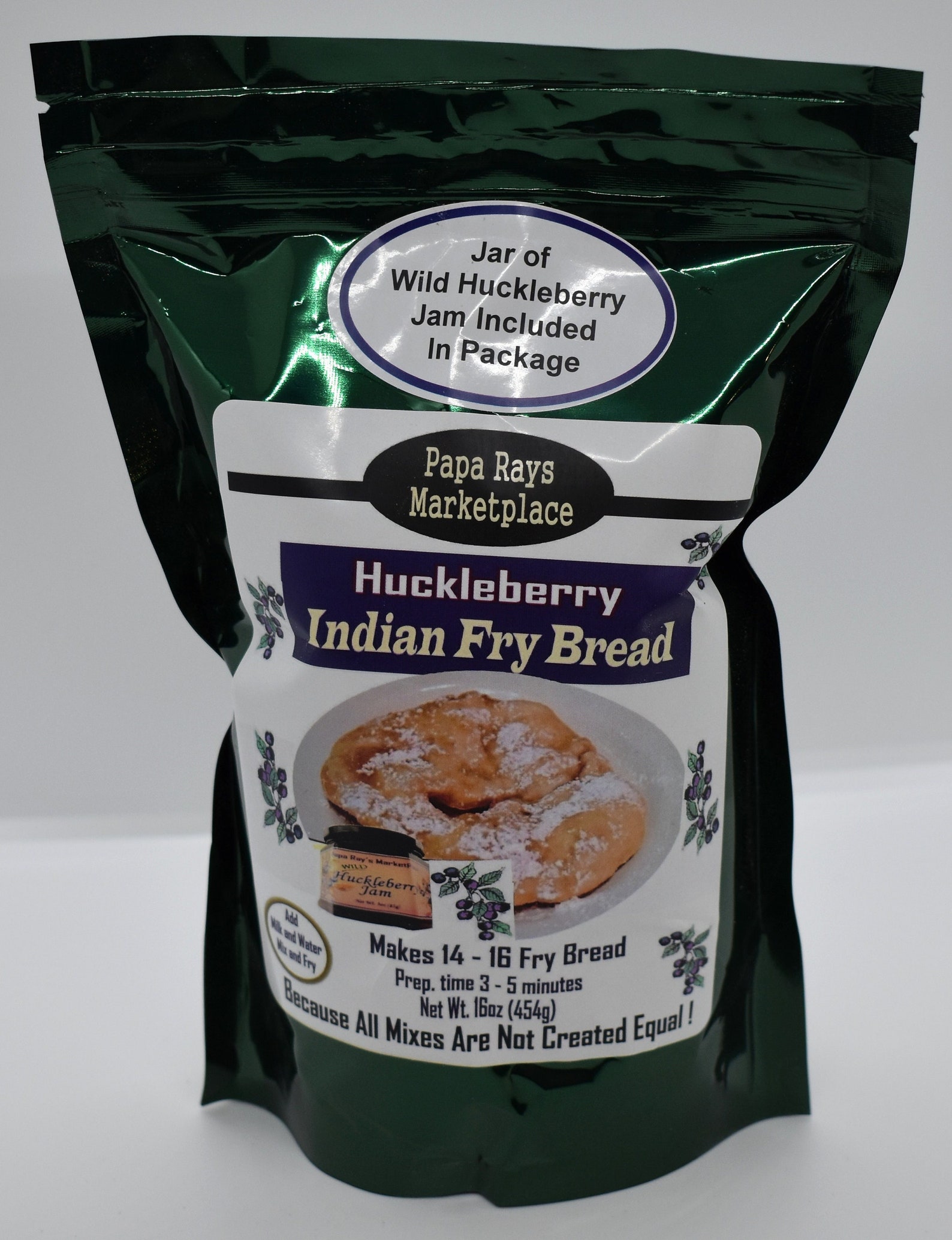 Huckleberry Indian Fry Bread Mix - Etsy