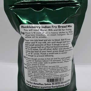 Huckleberry Indian Fry Bread Mix - Etsy