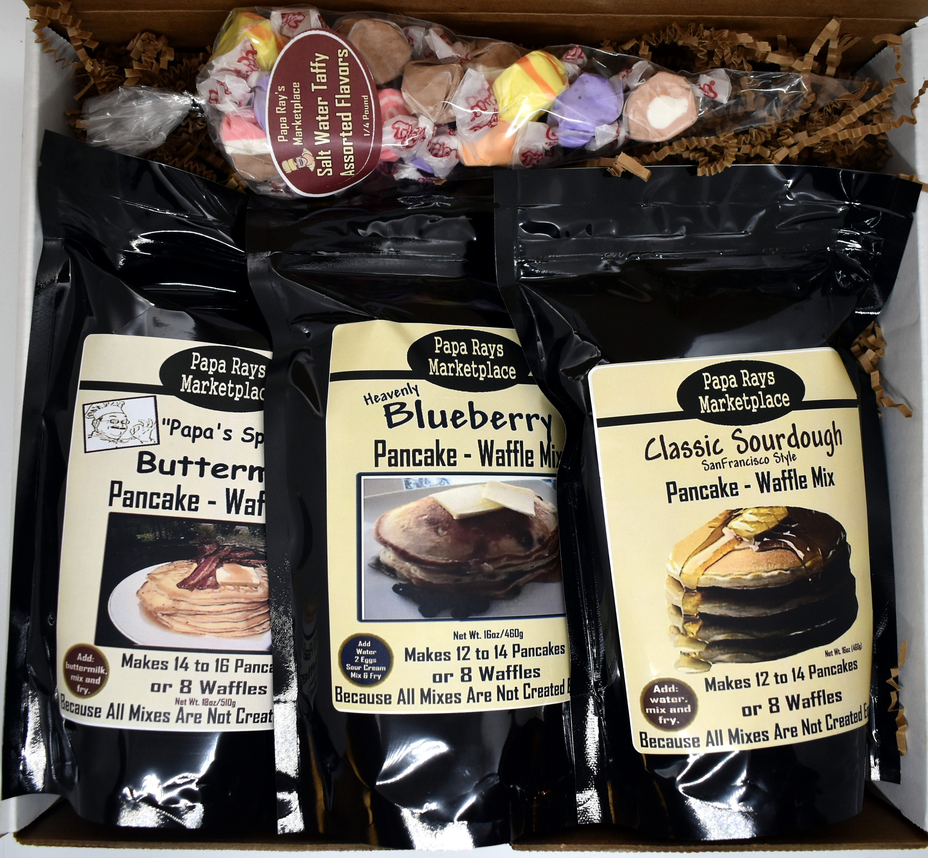 Papa's Pancake Lover's Trio Gift Box - Etsy