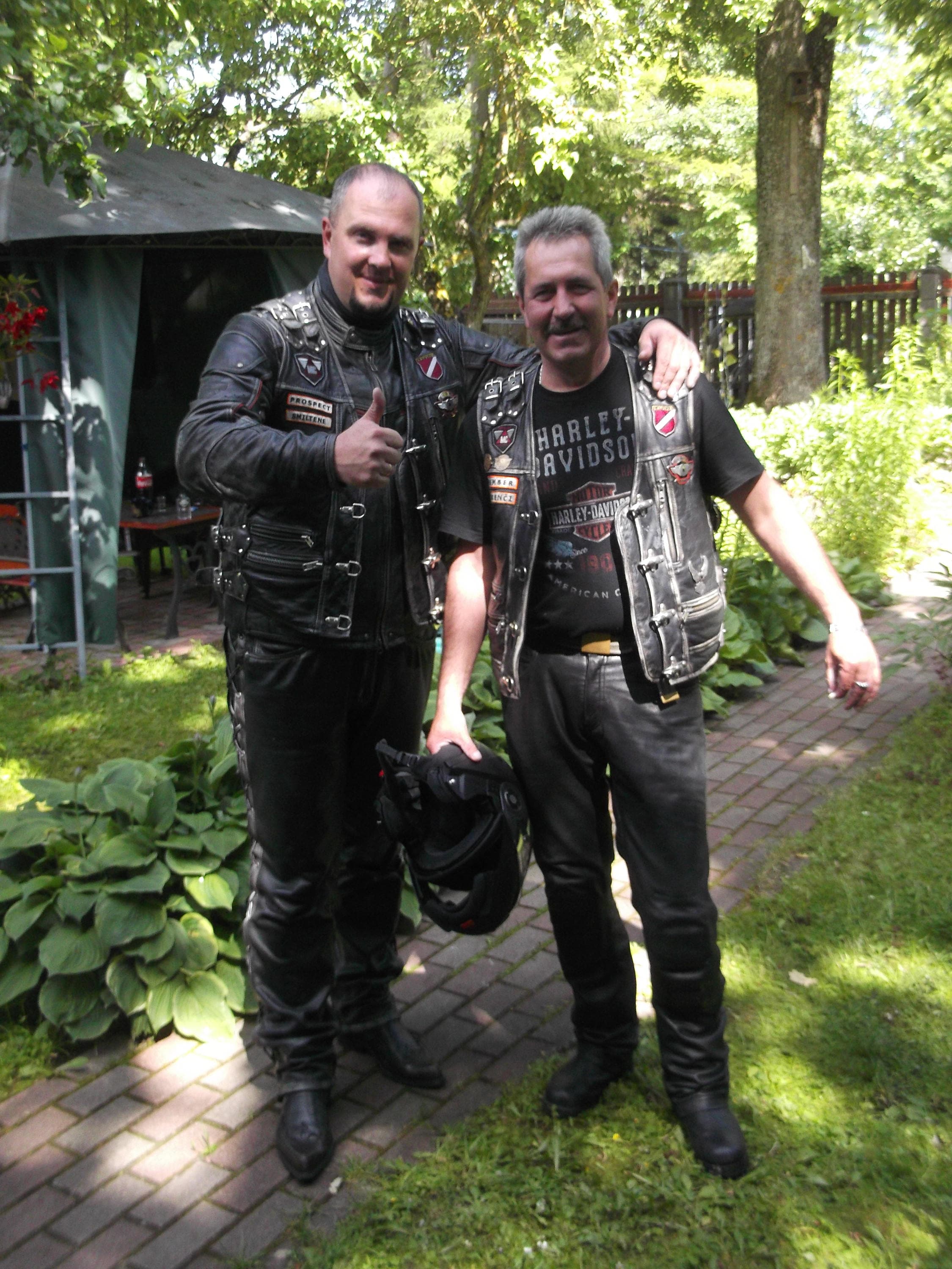Biker Vest.black -scorpio. Genuine Leather-1,6mm.leather With Abrasion ...