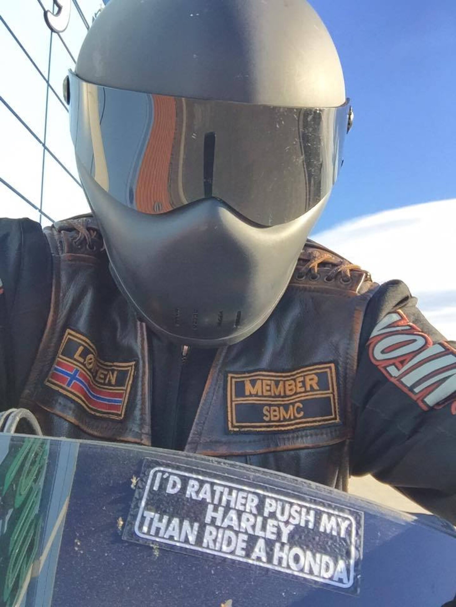 Biker Vest.motorcycle Vest Genuine Leather-16mm Brown. - Etsy