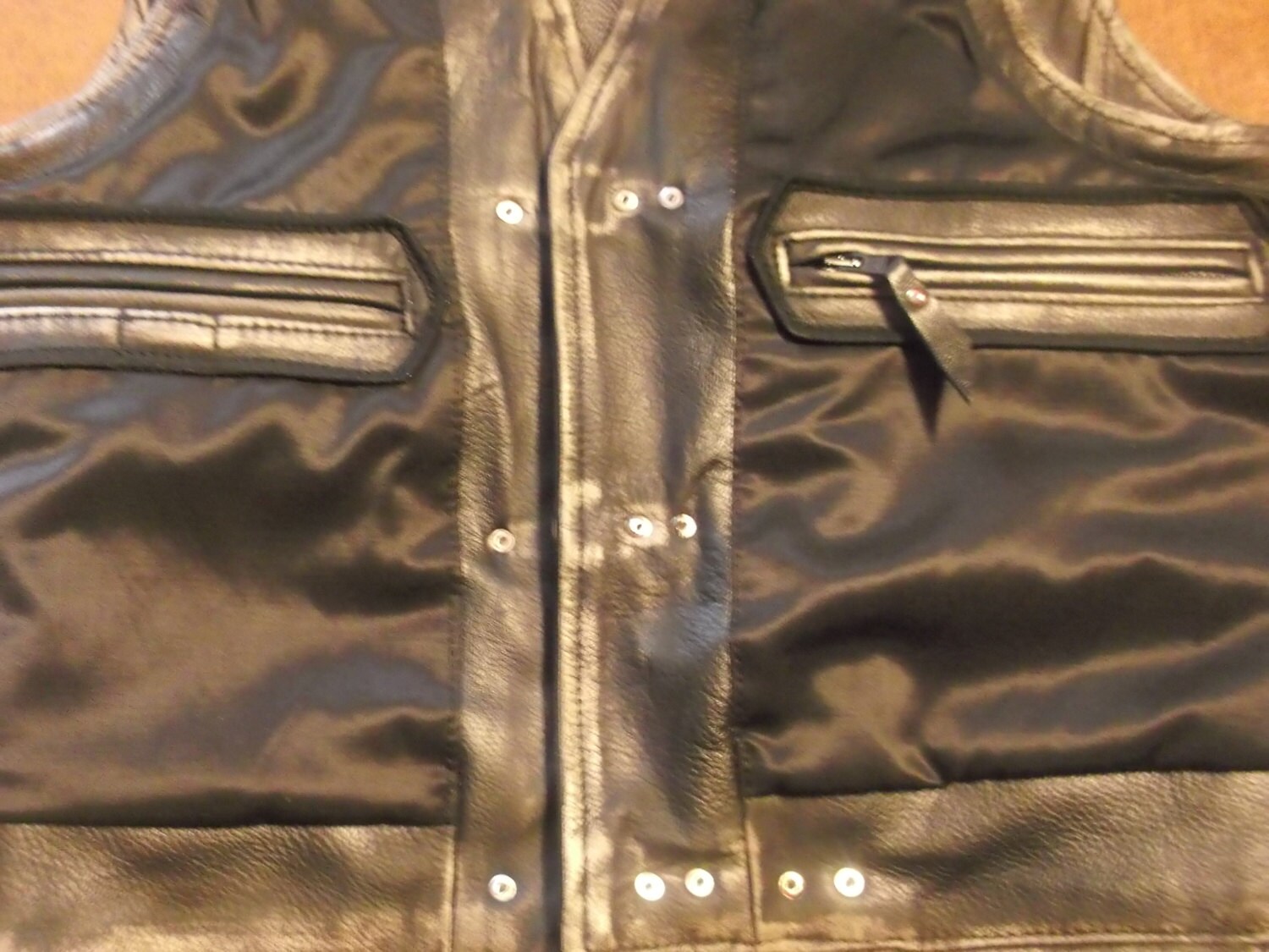 Patch Vest.Biker vest motorcycle vest genuine leather | Etsy