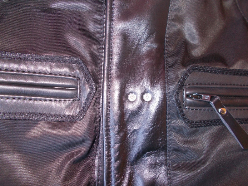 Biker Vest.patch Vest. Genuine Leather-1,8mm.black.handmade. - Etsy