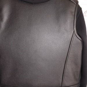 Biker Vest.patches Vest.genuine Leather:1,7-1,8mm-black.handmade.club ...