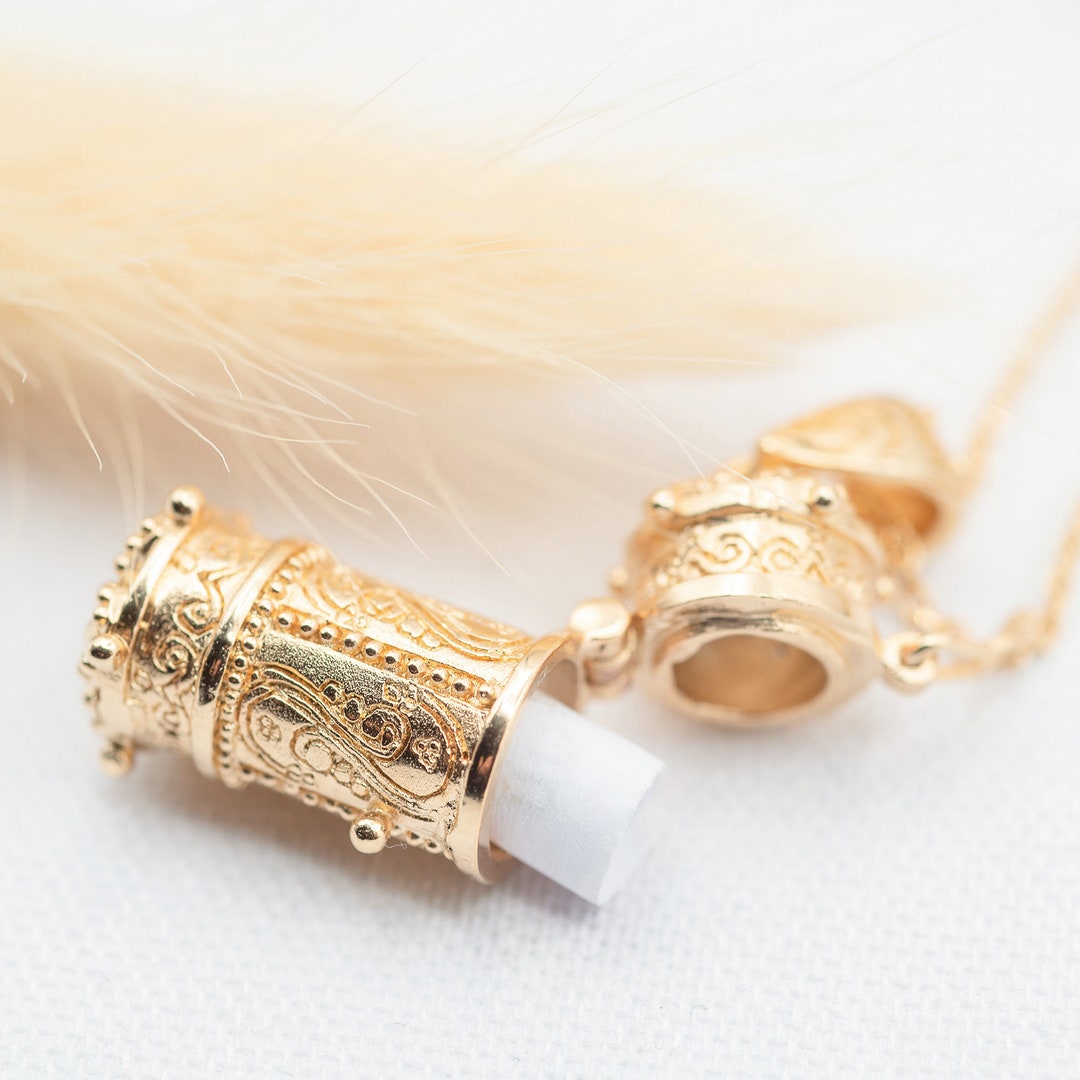Gold Plated Secret Chest Necklace for Women, Secret Locket Necklace ...