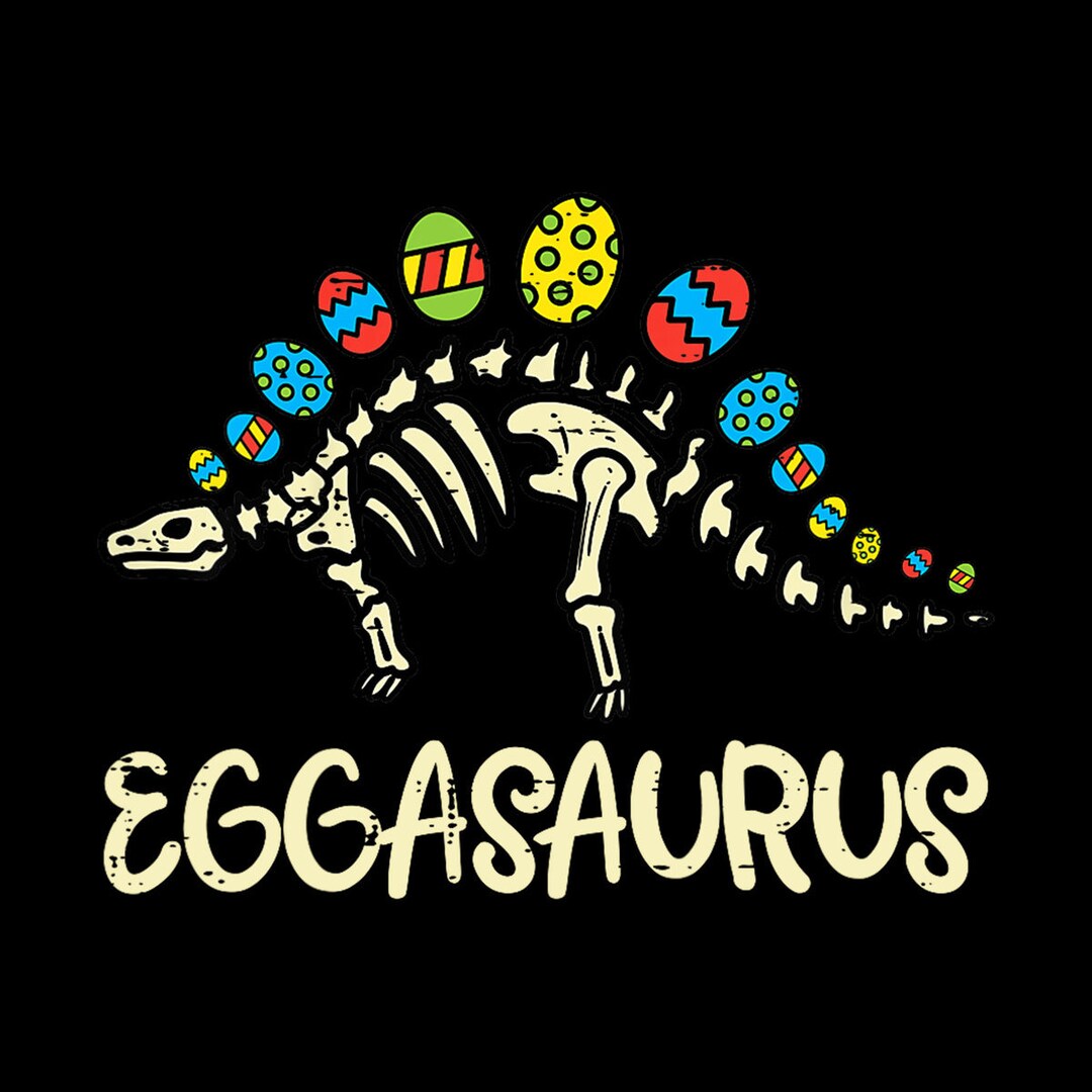 Eggasaurus Easter Stegosaurus Dinosaur Boys Kids Toddler Digital PNG - Etsy