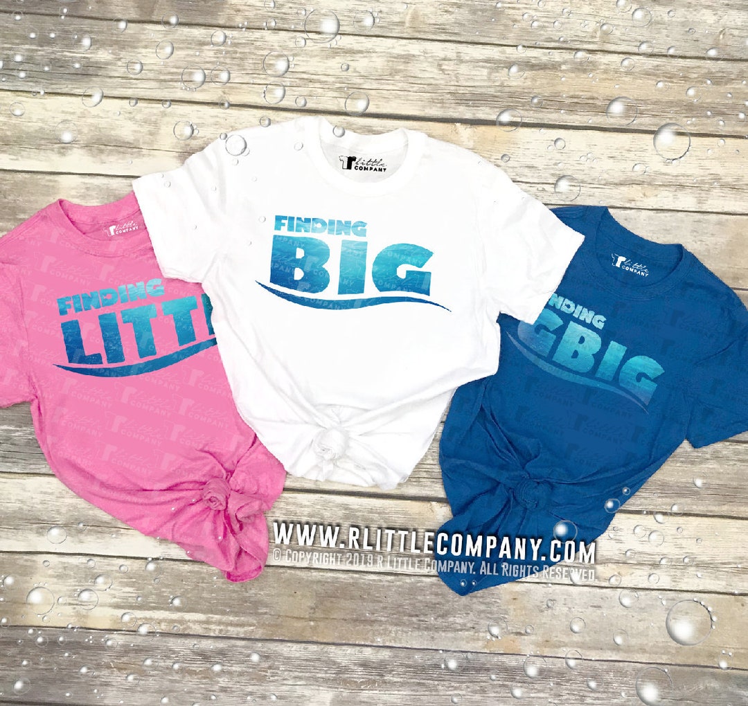 Finding Big / Little / Gbig Family Unisex Tees S-2XL // Big Little ...