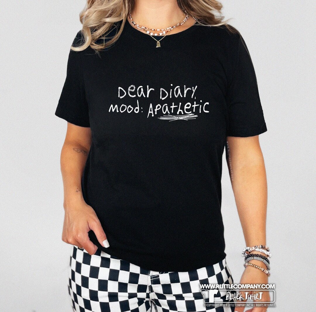 Elder Emo Dear Diary Unisex Tshirt XS-5XL / It Was Never a Phase Shirt ...