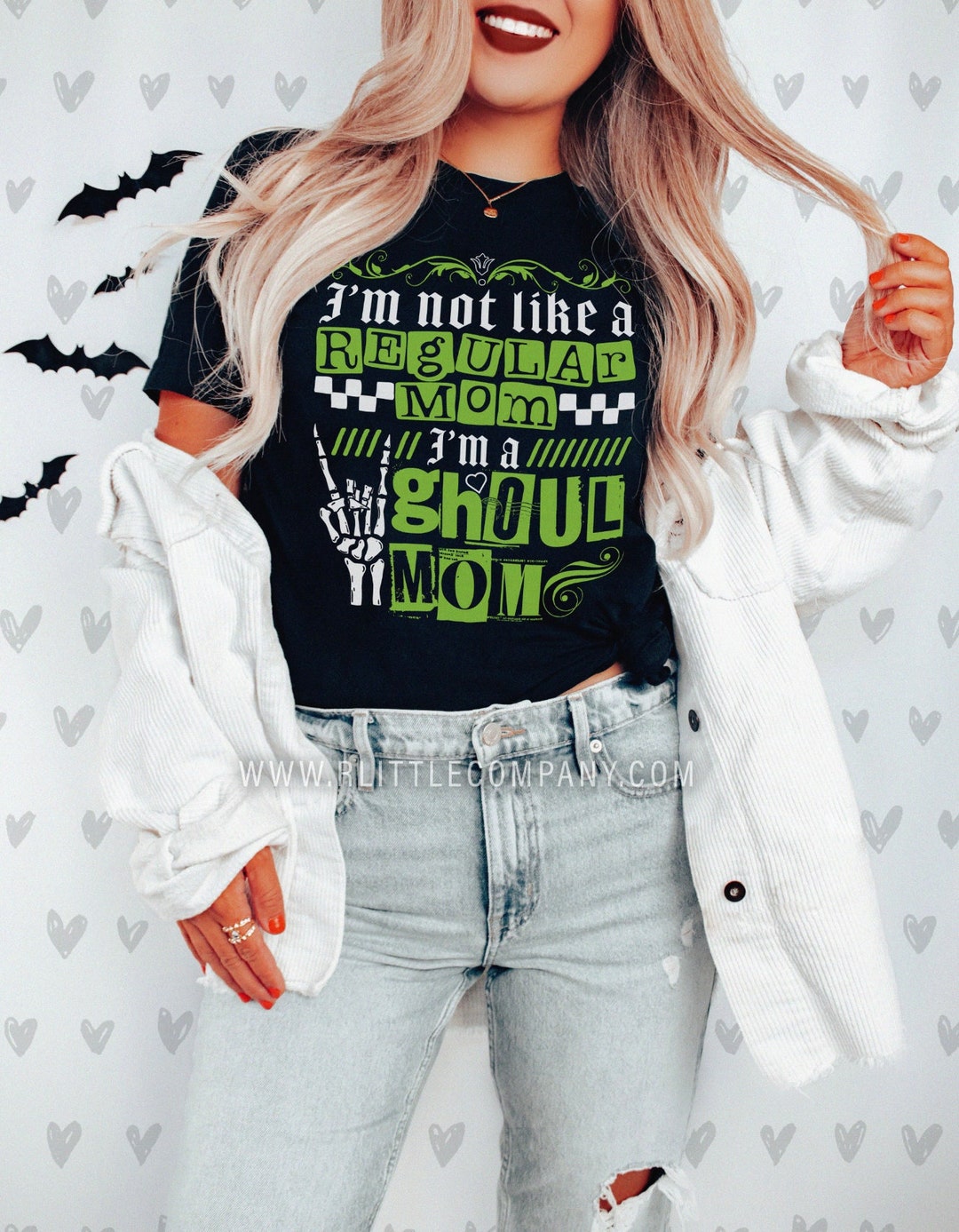 Goth Mom Graphic Tee Unisex XS-5XL / Goth Mother Shirt, Ghoul Mom ...