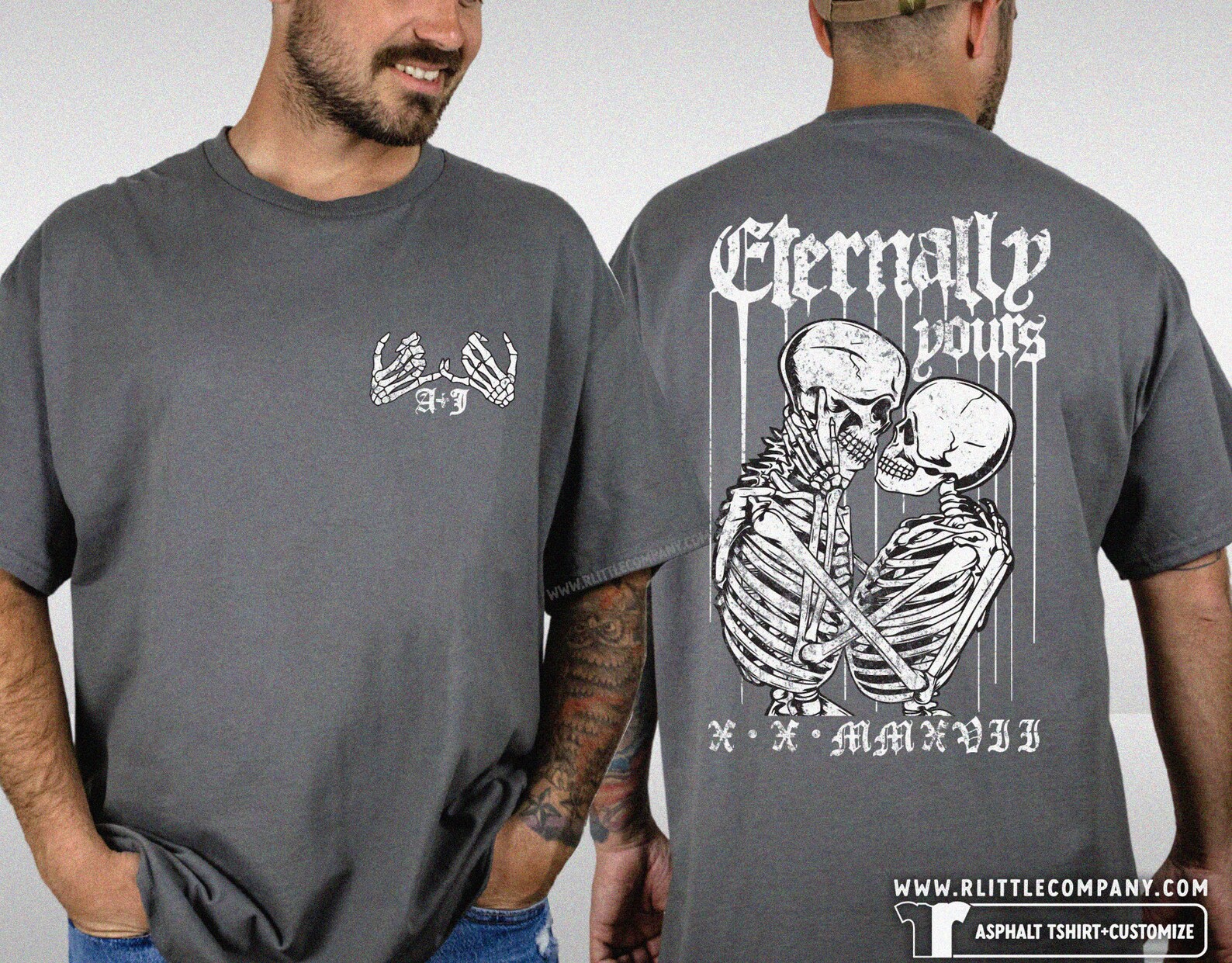 Eternally Yours Custom Couples Unisex Shirt XS-5XL / Til Death Do Us ...