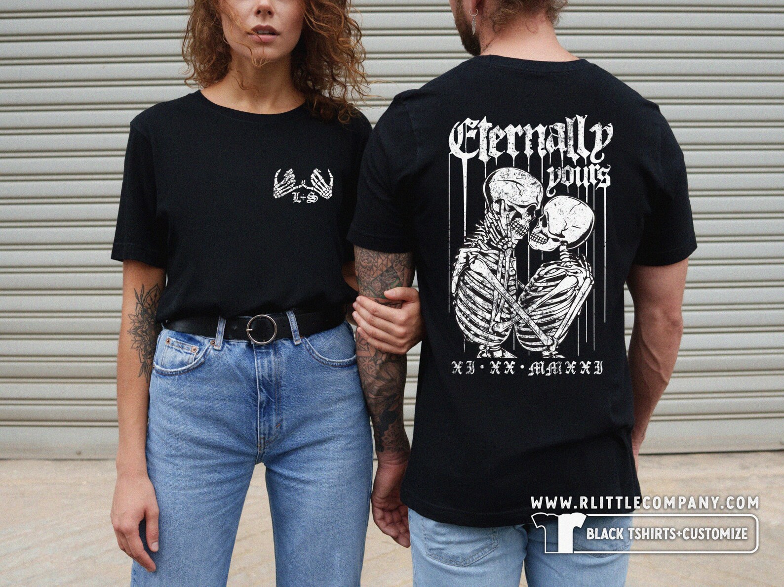 Eternally Yours Custom Couples Unisex Shirt XS-5XL / Til Death Do Us ...