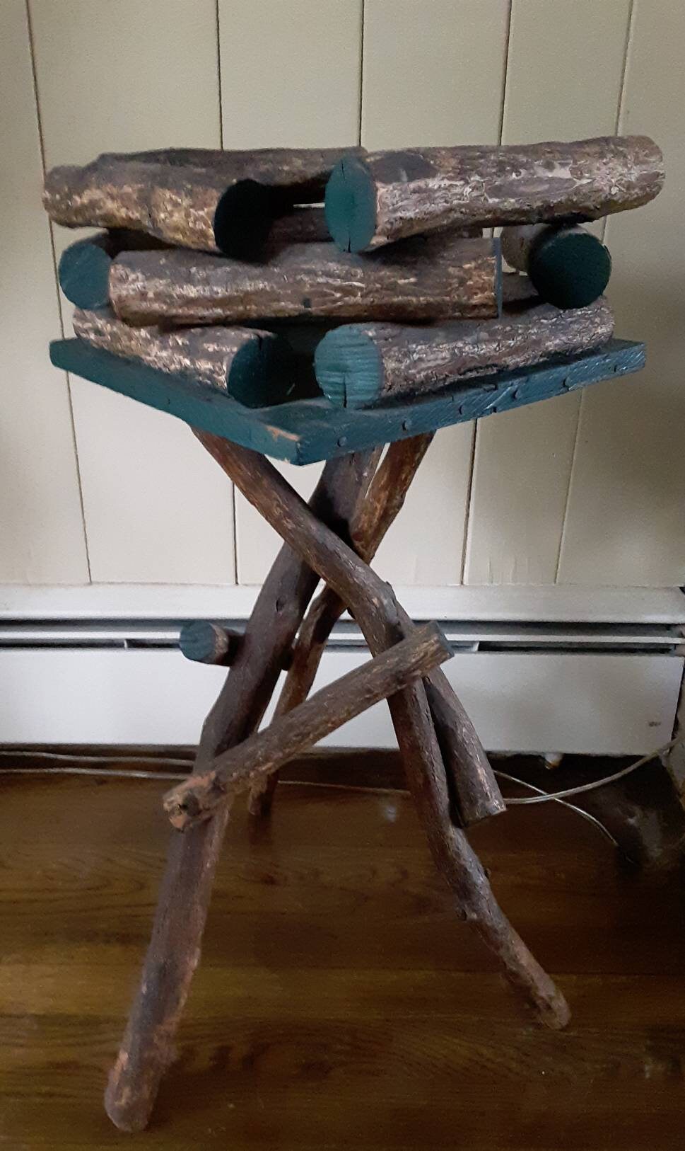 Antique Twig Table Circa 1910 Rustic Adirondack - Etsy