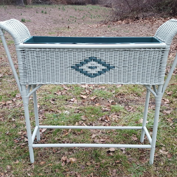 Wicker Flower - Etsy
