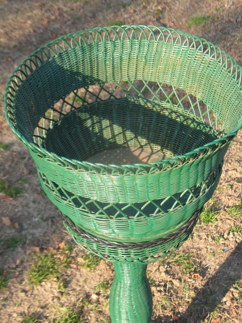 Antique Wicker Fernery in Original Colors Circa 1920's - Etsy