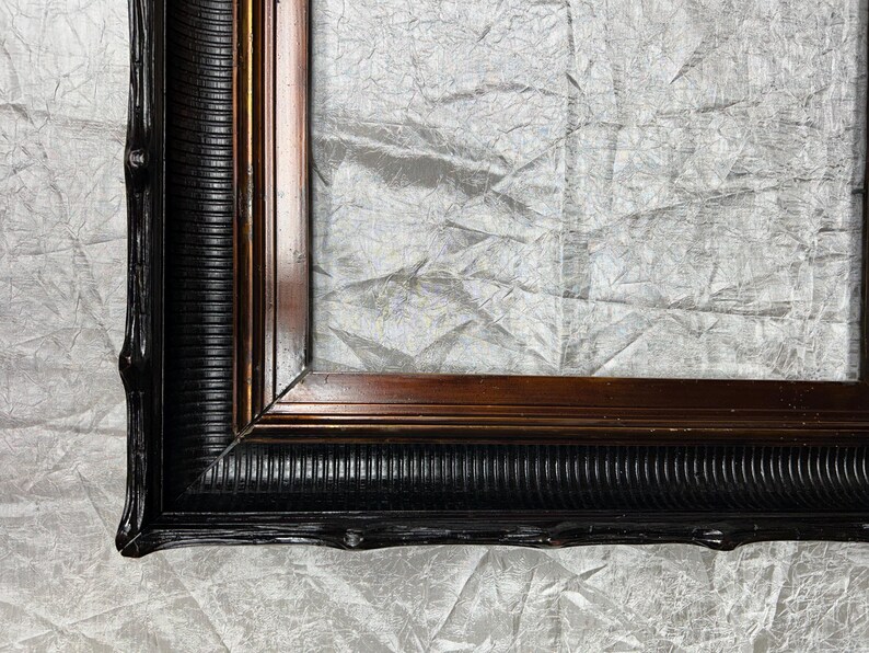 Antique Walnut Carved American Picture Frame Circa 1880s Black Forest ...