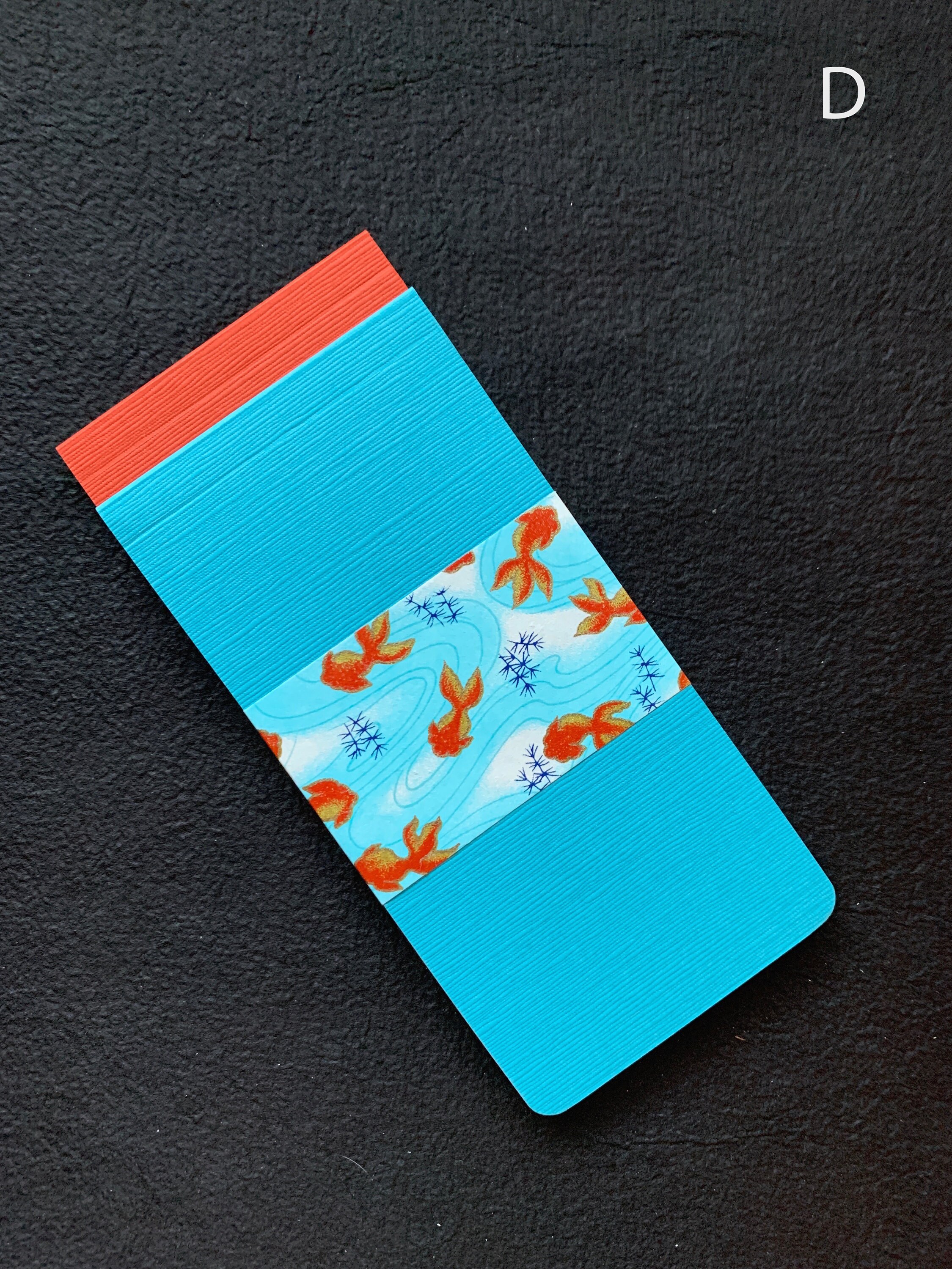 Set of Two Japanese Paper Notepads With Textured Linen Covers - Etsy UK