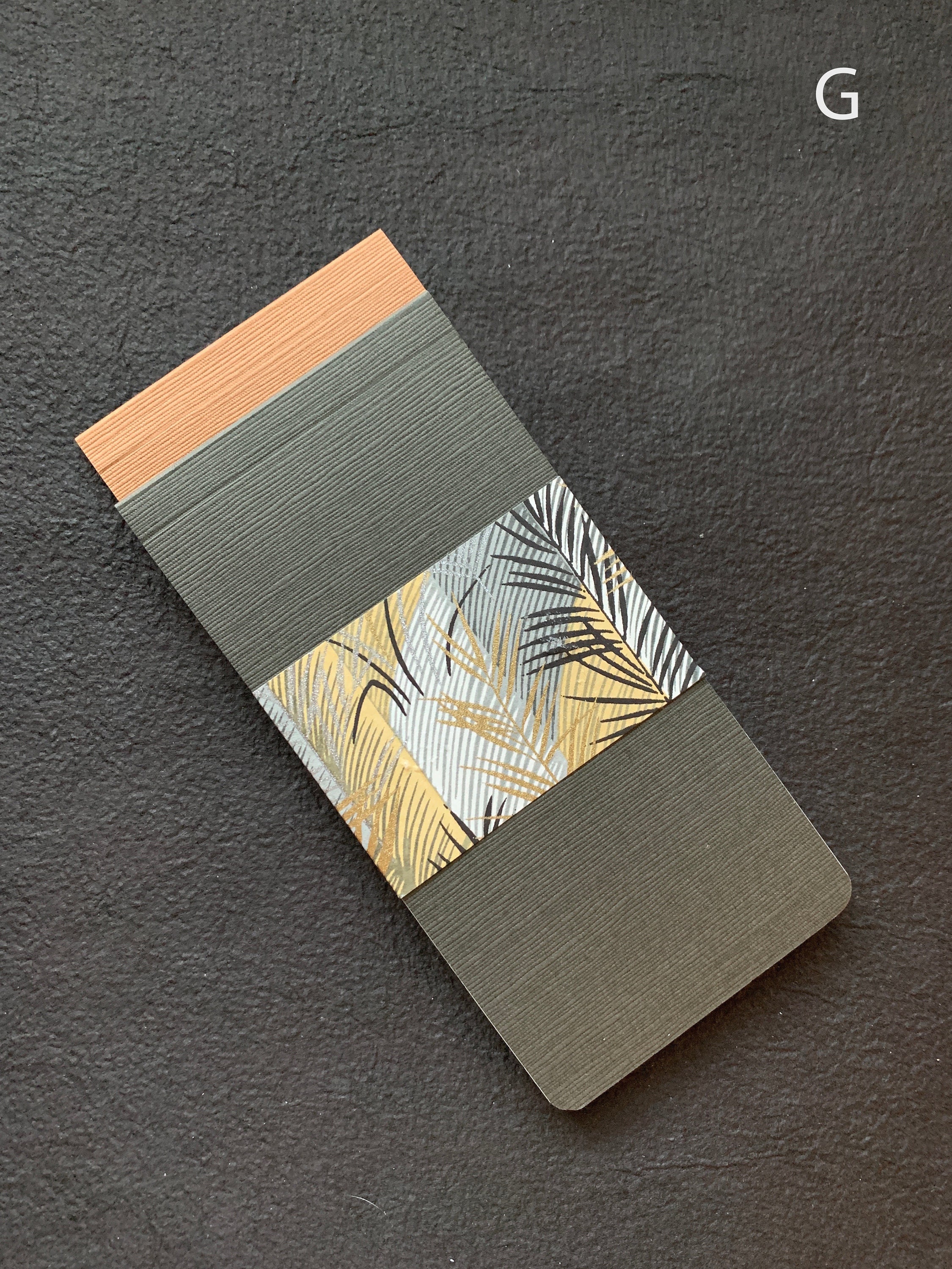 Set of Two Japanese Paper Notepads With Textured Linen Covers - Etsy UK