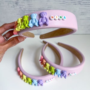 Personalized Kids Headbands Custom Headband Cute Name Headband Gifts ...