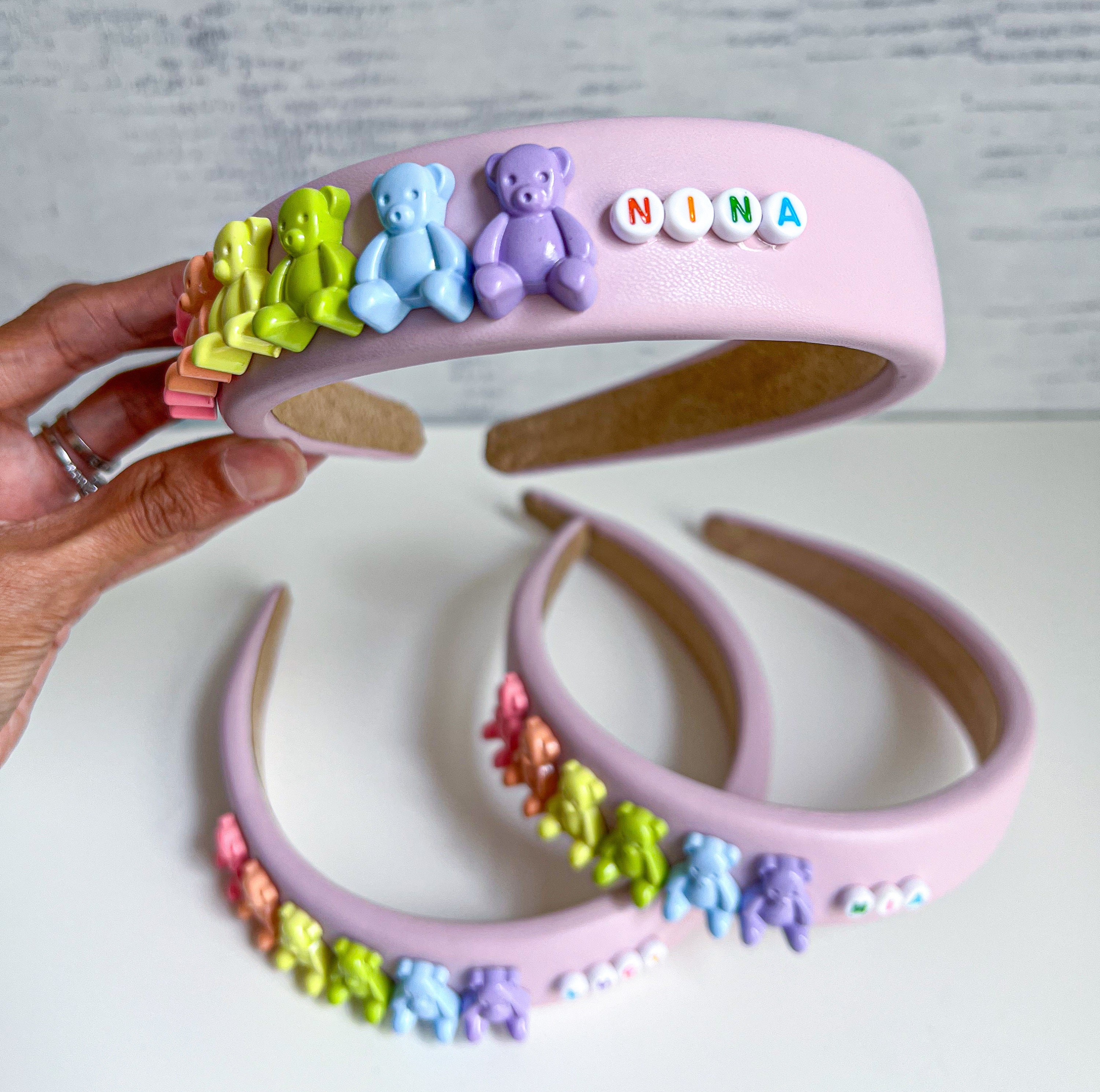 Personalized Kids Headbands Custom Headband Cute Name Headband Gifts ...