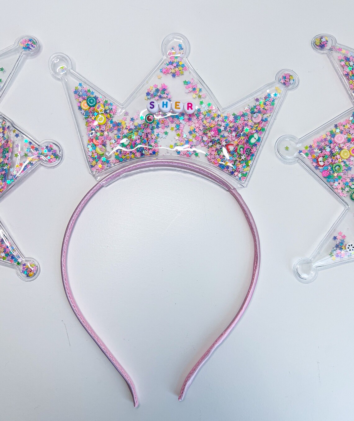 Personalized Crown Birthday Girl Headband Custom Headband Cute Headband ...