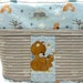 Baby Bear Diaper Bag, Teddy Bear, Blue, Bear, Shower Gift, Bear Nursery ...