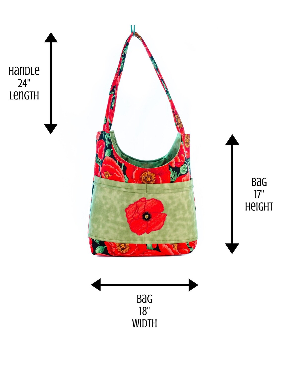Poppy Tote Flower Purse Gifts Under 50 Ladies Handbag - Etsy