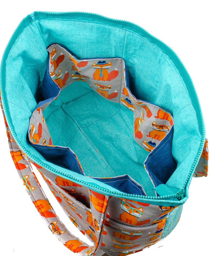 Fox Diaper Bag New Arrival Baby Gift Critter Tote Coming - Etsy UK