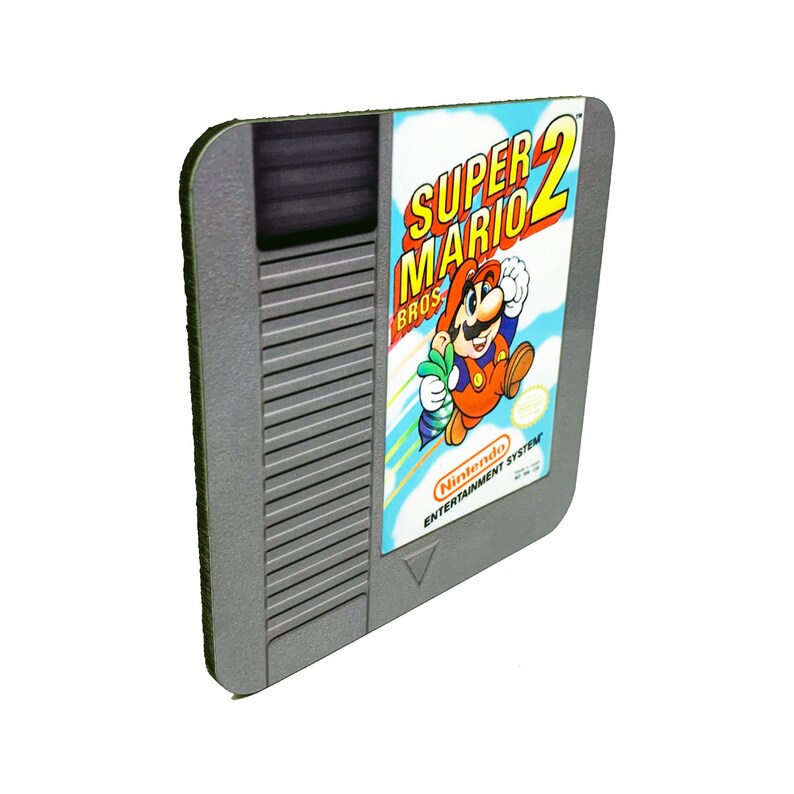 Super Mario Bros 2 NES Coaster Video Game Coaster Nintendo | Etsy