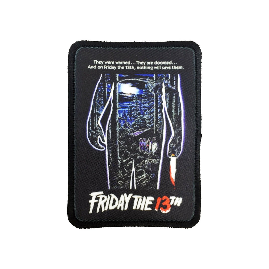 Friday the 13th Patch Jason Voorhees Patch Horror Patch Crystal Lake ...