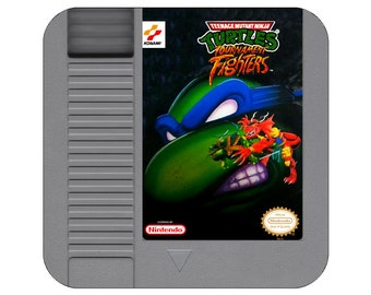 TMNT NES Coaster Ninja Turtles Coaster Video Game Coaster - Etsy