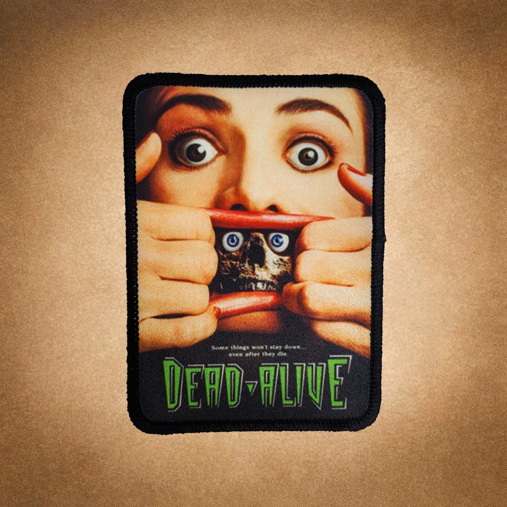 Dead Alive Patch Horror 90s Horror Patch Patch Rectangle Patch Iron on ...