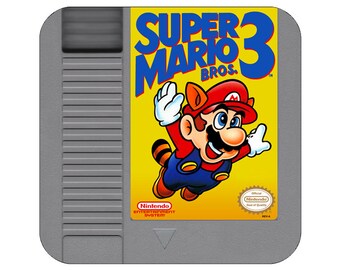 Super Mario Bros 2 NES Coaster Video Game Coaster Nintendo Coaster ...