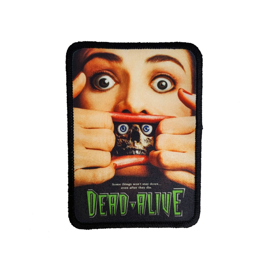 Dead Alive Patch Horror 90s Horror Patch Patch Rectangle Patch Iron on ...