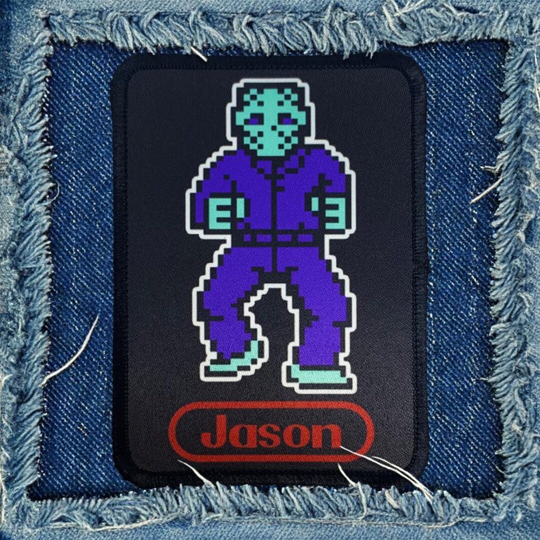 8-bit Jason Patch NES Jason Patch Nintendo Jason Voorhees Patch Video ...