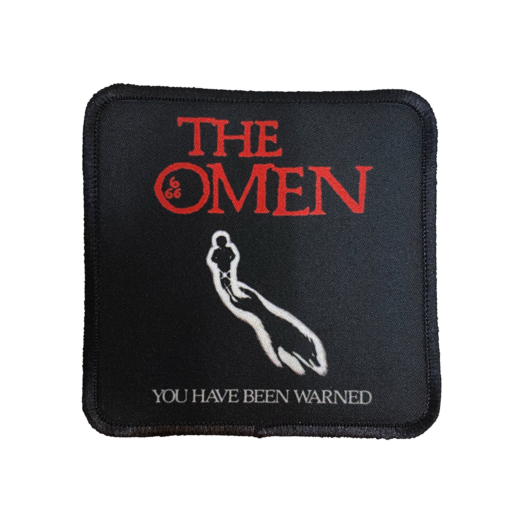 The Omen Patch Damien Patch Satan Patch 666 Patch Horror Patch Square ...
