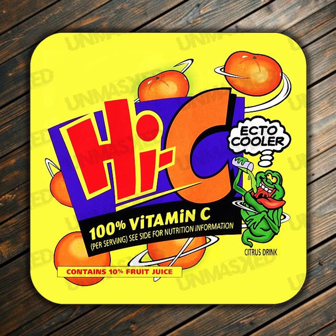 Ecto Cooler Coaster Ecto Cooler Drink Coaster Slimer Coaster ...