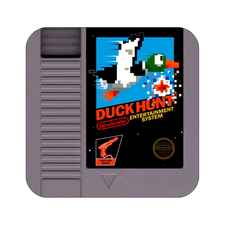 Duck Hunt NES Coaster Dunk Hunt Drink Coaster NES Coaster - Etsy
