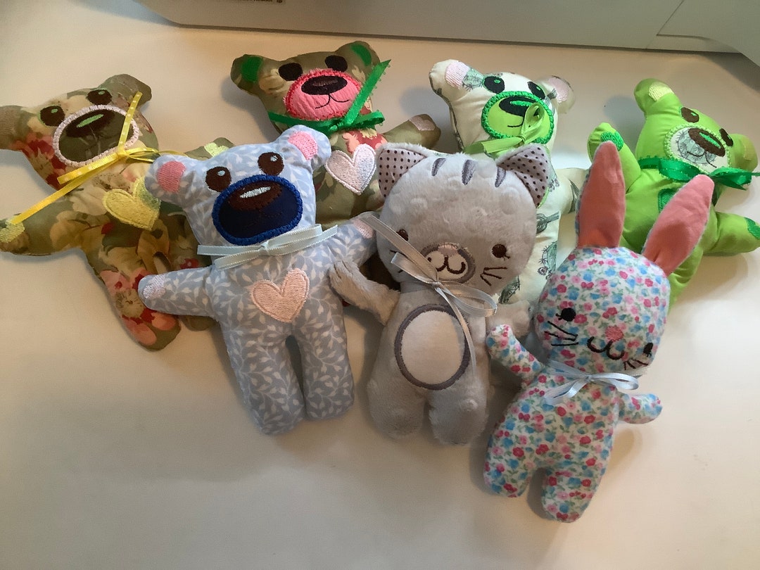 Bear, Cat, Bunny Stuffies - Etsy