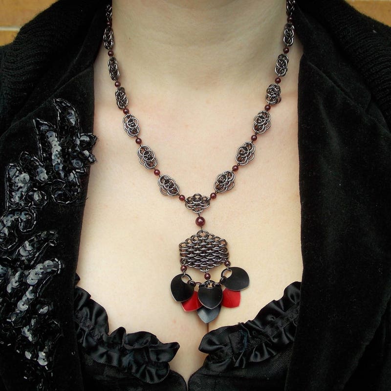 Scale Maille Necklace - Etsy