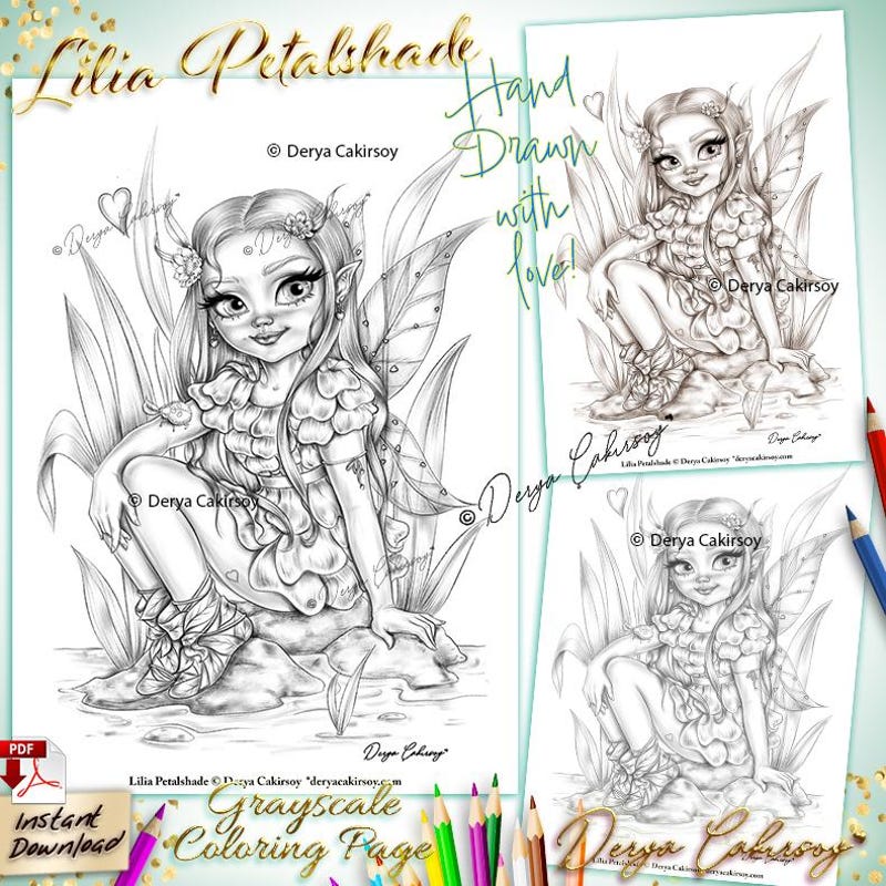 Mystic Coloring Pages - Etsy