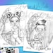 Rufus & Mila Coloring Pages Set Illustration Printable - Etsy