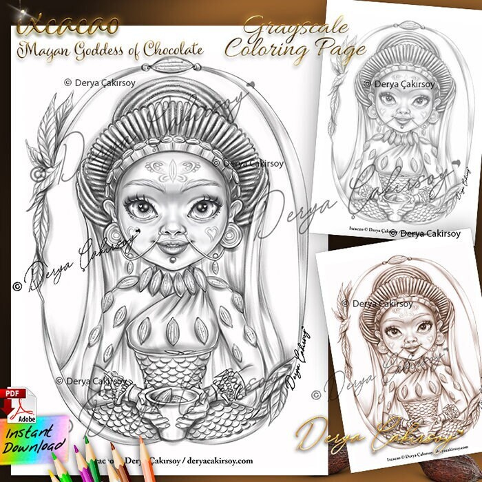 Ixcacao Goddess Of Chocolate