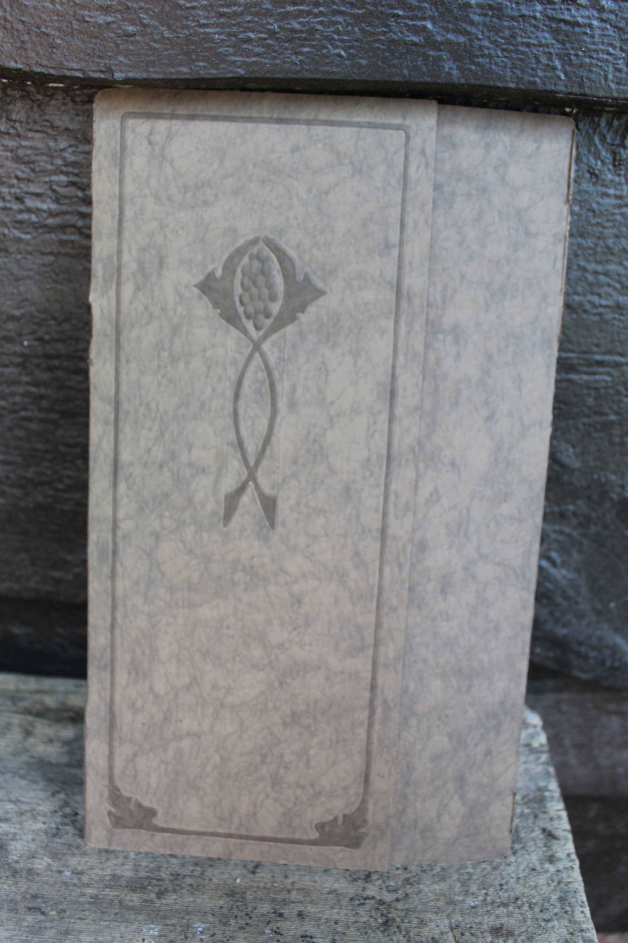 Vintage 12 Sepia Tone Photographs Embossed Chipboard Covers | Etsy