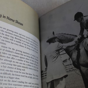 Vintage 1952 Horsemanship for Beginners by Jean Slaughter, First ...