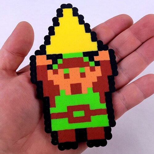 Legend of Zelda Master Key Inspired Perler Bead Ornament - Etsy