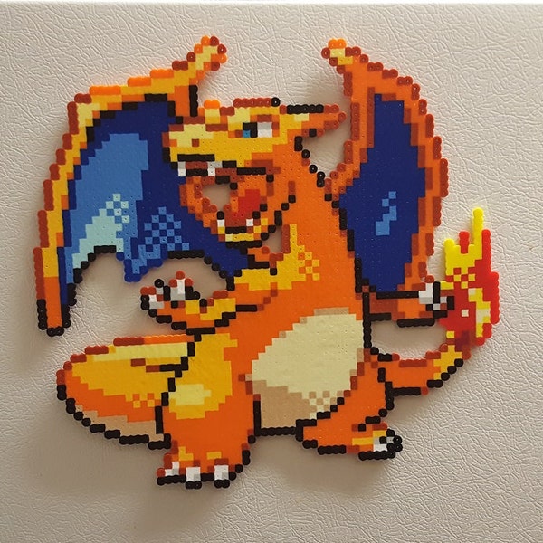 Charizard Pixel Art - Etsy
