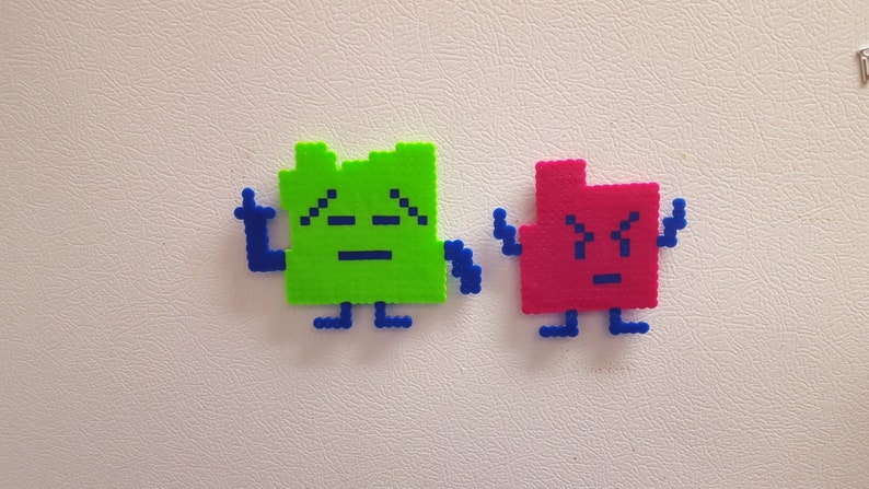 Mooninites Perler Beads Adult Swim Meatwad Master Shake | Etsy